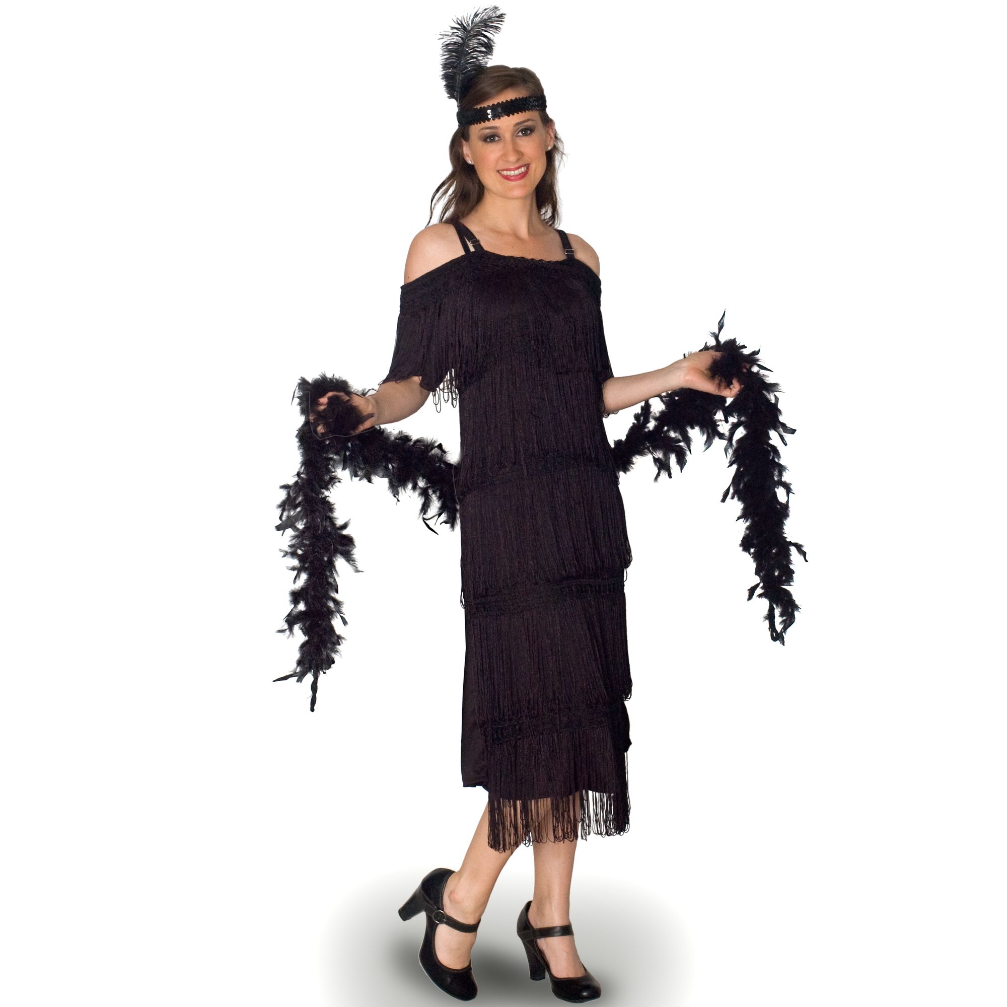 Black Flapper Dress – Sunnywood