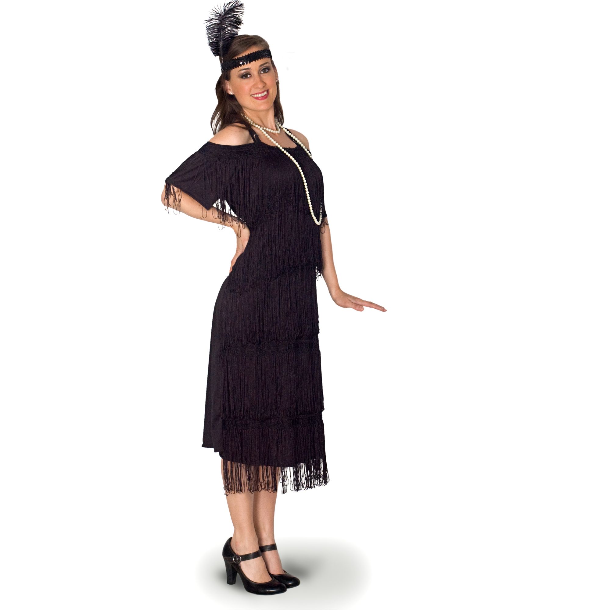 Black Flapper Dress – Sunnywood